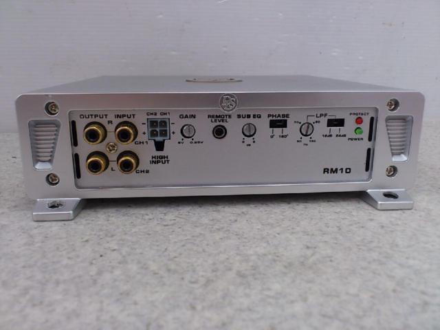 DLS RM10 | 中古品 | アップガレージ 大阪門真店 | カー用品 アンプを通販で購入する | 中古カー＆バイク用品の販売ならアップガレージ
