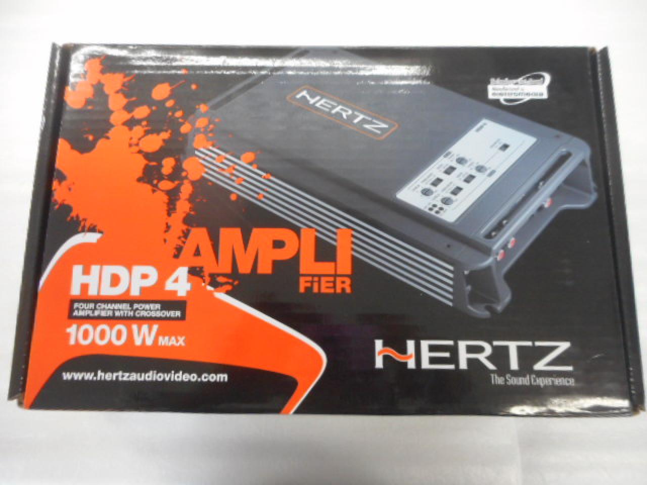 【値下しました!!】HERTZ HDP 4 FOUR CHANNEL POWER AMPLIFIER WITH CROSSOVER | 中古品 | アップガレージ 埼玉桶川店 | カー用品 ...