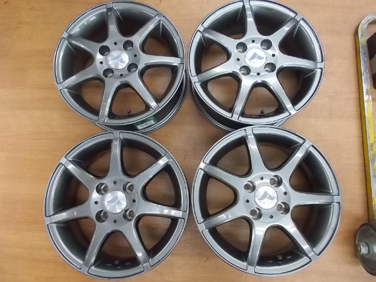 Yaid 7スポーク・ガンメタ 4本セット | 中古品 | アップガレージ 石巻店 | カー用品 アルミホイール 14インチホイールを通販で ...