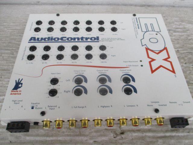 AudioControl EQX | 中古品 | アップガレージ 埼玉入間店 | カー用品 アンプ イコライザーを通販で購入する | 中古カー ...