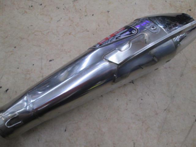 YOSHIMURA USヨシムラ R-55 サイレンサーのみ 汎用 差込径約Φ57-58(歪み有り) | バイク用品 マフラー スリップオン ...