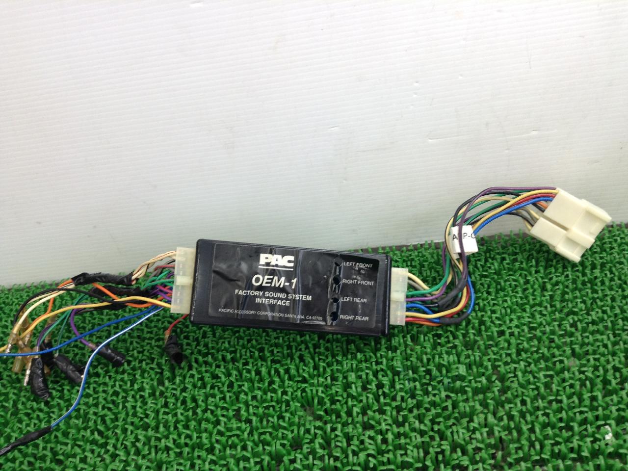 PAC OEM-1 オーディ交換用インターフェイス | カー用品 カーAVアクセサリー その他カーAVアクセサリーを通販で購入する | 中古 ...