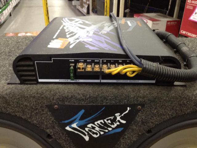 Ultimate VORTEX 12インチサブウーファースピーカー+VX2200 | カー用品 スピーカー サブウーハースピーカーBOX付の ...