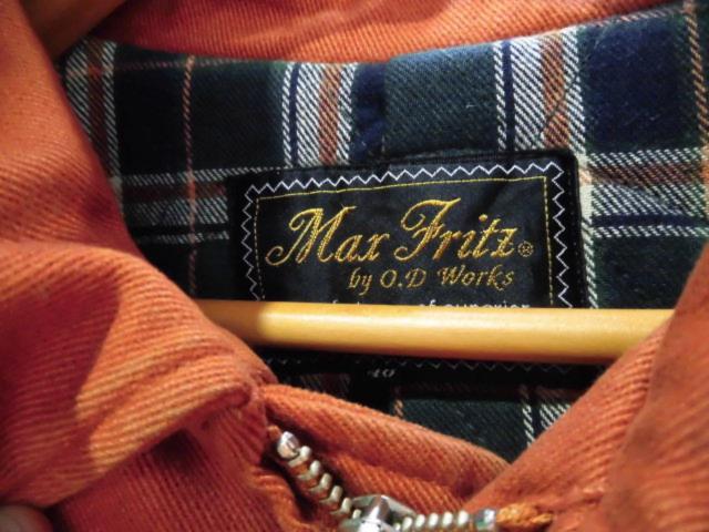 Max Fritz コットンコンフォートジャケット MFJ-2061 | 中古品 | アップガレージ 千葉八千代店 | バイク用品 ウエア ...