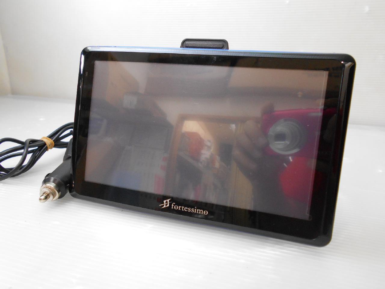 fortessimo 7インチ ポータブルナビ | カー用品 カーナビ(地デジ） ポータブルメモリーナビ（地デジ)を通販で購入する | 中古 ...