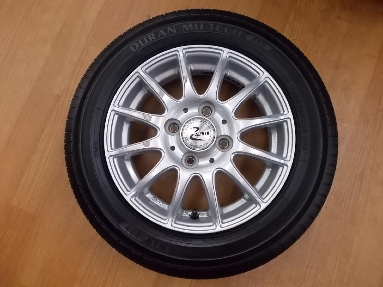 BEST(ベスト) ZEPHYR(ゼファー) SR12 + IDEMITSU DURAN Mu:TEC 4本 | カー用品 タイヤホイール ...