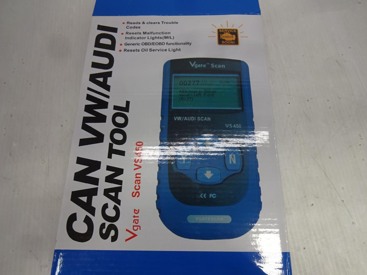 Vagte VS450 CAN VW/AUDI SCAN TOOL OBD故障診断ツール | 中古品 | アップガレージ 広島五日市店 ...