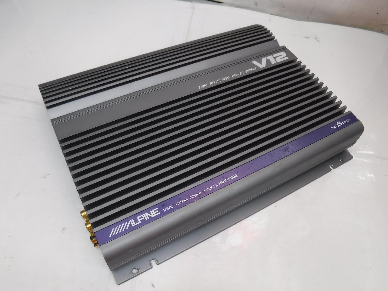 ALPINE MRV-F400 | カー用品 アンプを通販で購入する | 中古カー＆バイク用品の販売ならアップガレージ