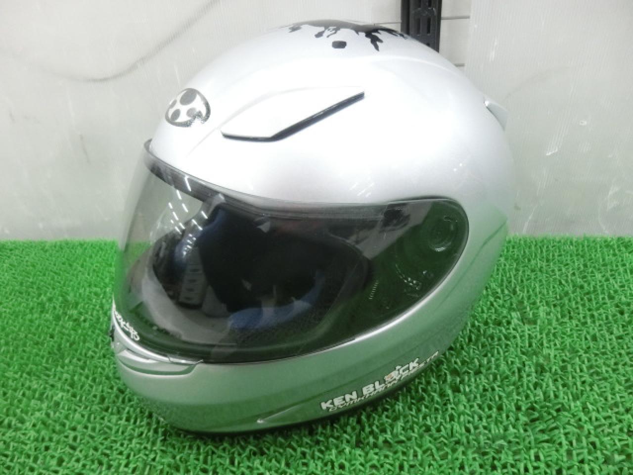 サイズ:L OGK KABUTO(オージーケーカブト) FF-R3 シルバー | バイク用品 ヘルメット フルフェイス(二輪)を通販で購入する | 中古カー＆バイク用品の販売ならアップガレージ