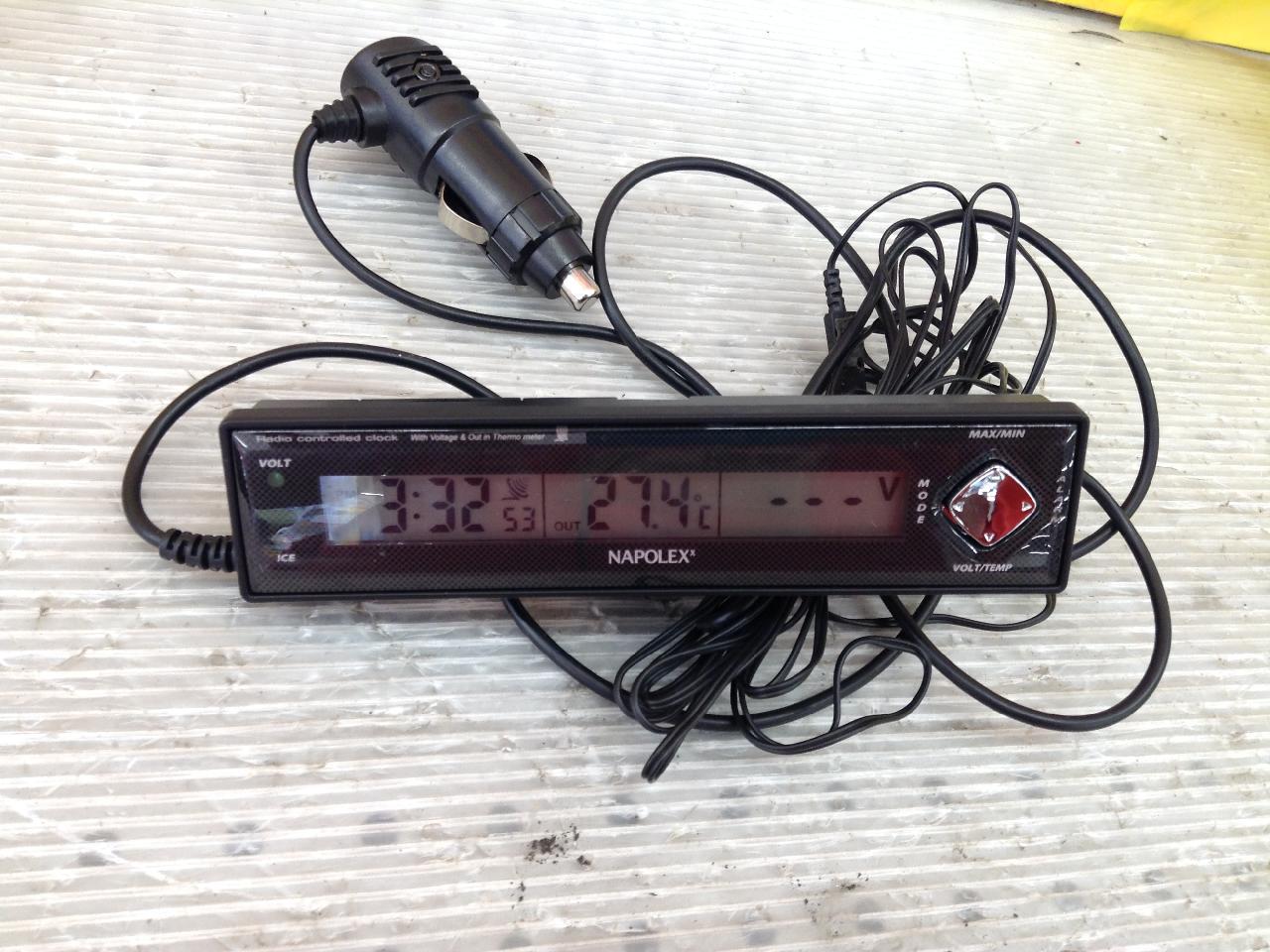 NAPOLEX radio Controlled clock | カー用品 その他(カー用品) その他カー用品を通販で購入する | 中古カー ...