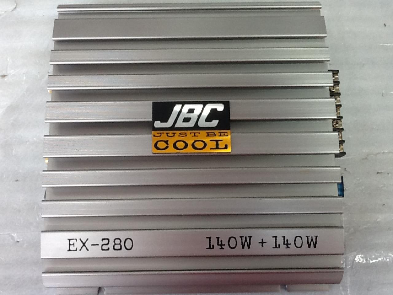 JBC JUST BE COOL EX-280 | 中古品 | アップガレージ 埼玉桶川店 | カー用品 アンプを通販で購入する | 中古カー＆バイク用品の販売ならアップガレージ