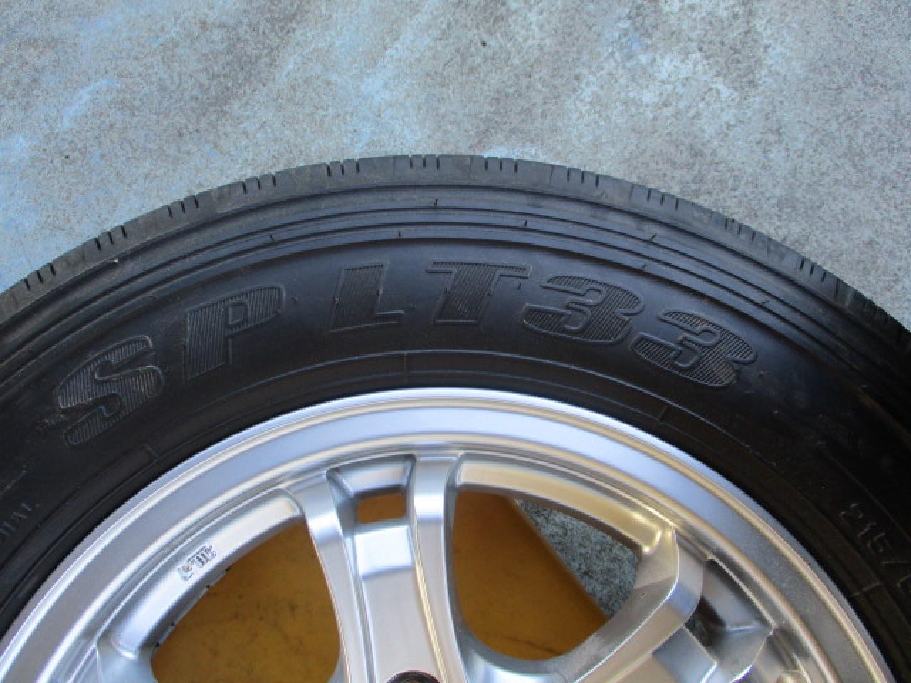 DUNLOP(ダンロップ) SPLT33 LTタイヤ タイヤのみ4本セット | 中古品 | アップガレージ 静岡掛川店 | カー用品 タイヤ ...