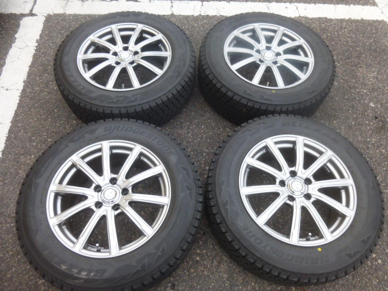 BIG WAY(ビッグウエイ) EXPLODE(エクスプラウド) DM-10 + BRIDGESTONE BLIZZAK DM-V2 | カー用品 スタッドレスタイヤホイールセット 17インチ ...