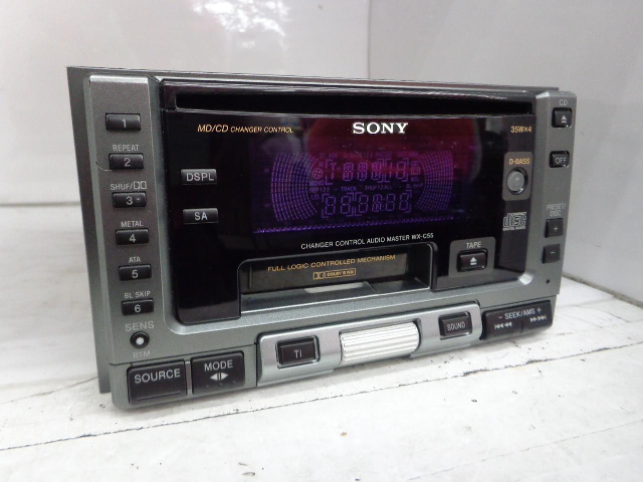 SONY WX-C55 | 中古品 | アップガレージ 小牧南インター店 | カー用品 ヘッドユニット CD+カセットを通販で購入する ...