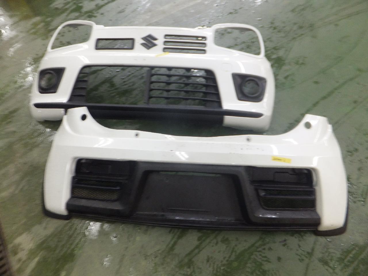 スズキ HA36アルトワークス純正フロントバンパー + リアバンパー | 中古品 | アップガレージ 岡崎宇頭店 | カー用品 ボディパーツ エアロセットを通販で購入する | 中古カー＆バイク ...