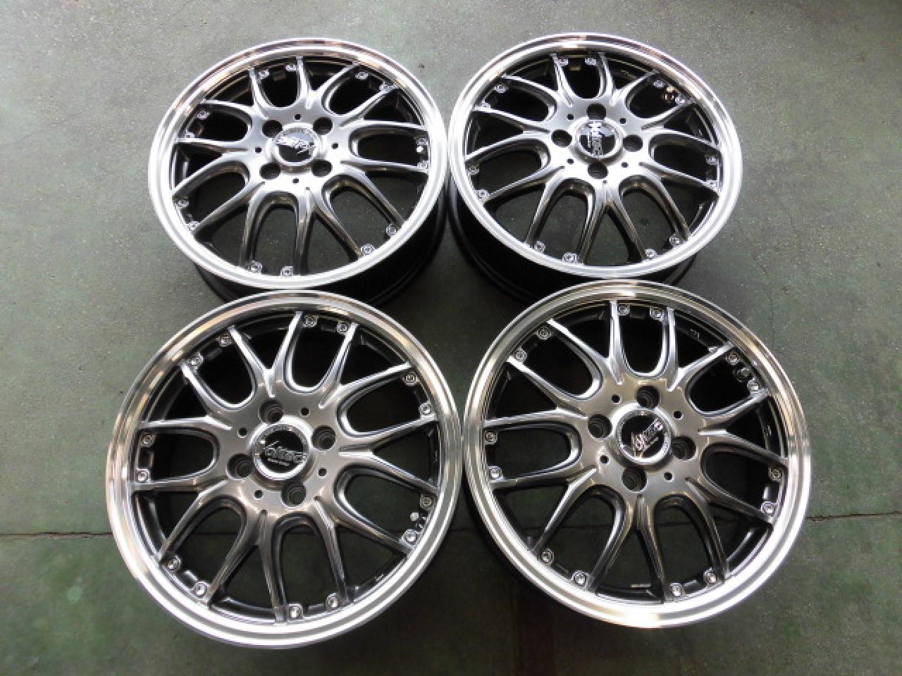 INTER MILANO(インターミラノ) VOLTEC(ボルテック) HYPER MS SPECIAL | 中古品 | アップガレージ 盛岡インター店 | カー用品 アルミホイール 15 ...