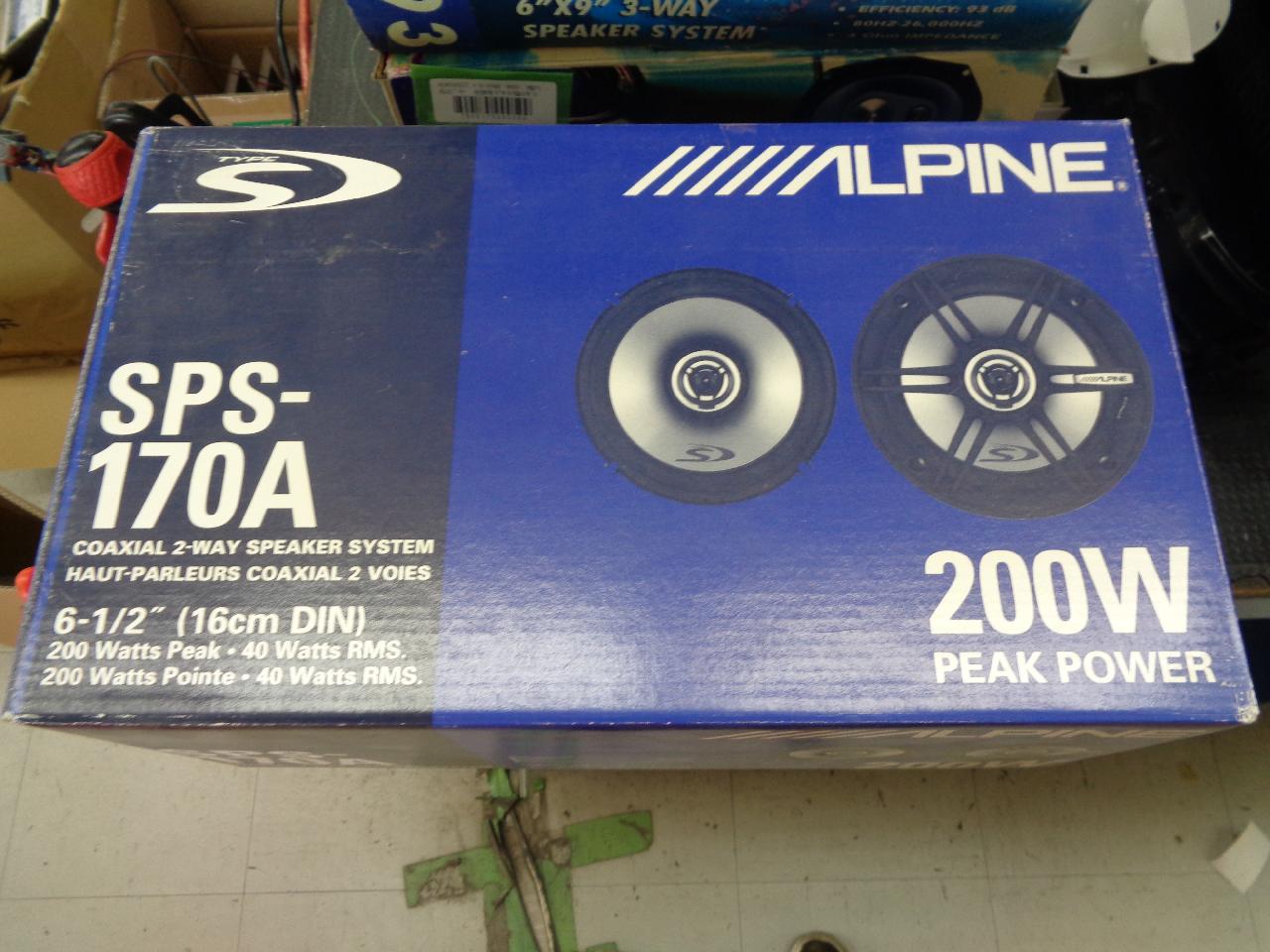 ALPINE SPS-170A | カー用品 スピーカー 埋め込みスピーカーを通販で購入する | 中古カー＆バイク用品の販売ならアップガレージ