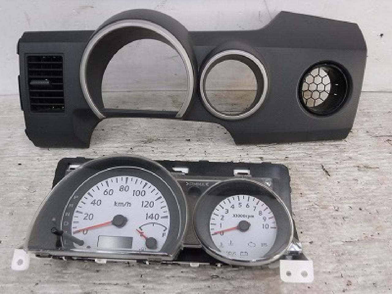 SUZUKI ワゴンR(MH21S)純正 スピードメーター + メーターフード | カー用品 メーター系 メーターを通販で購入する | 中古 ...