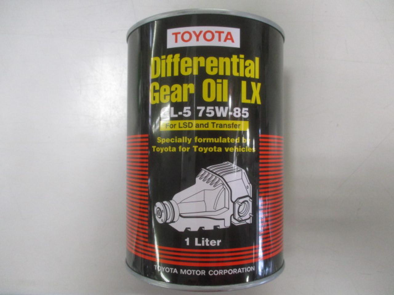 TOYOTA Differential Gear Oil LX(デファレンシャルギアオイル LX) | カー用品 ケミカル用品 オイル(各種 ...