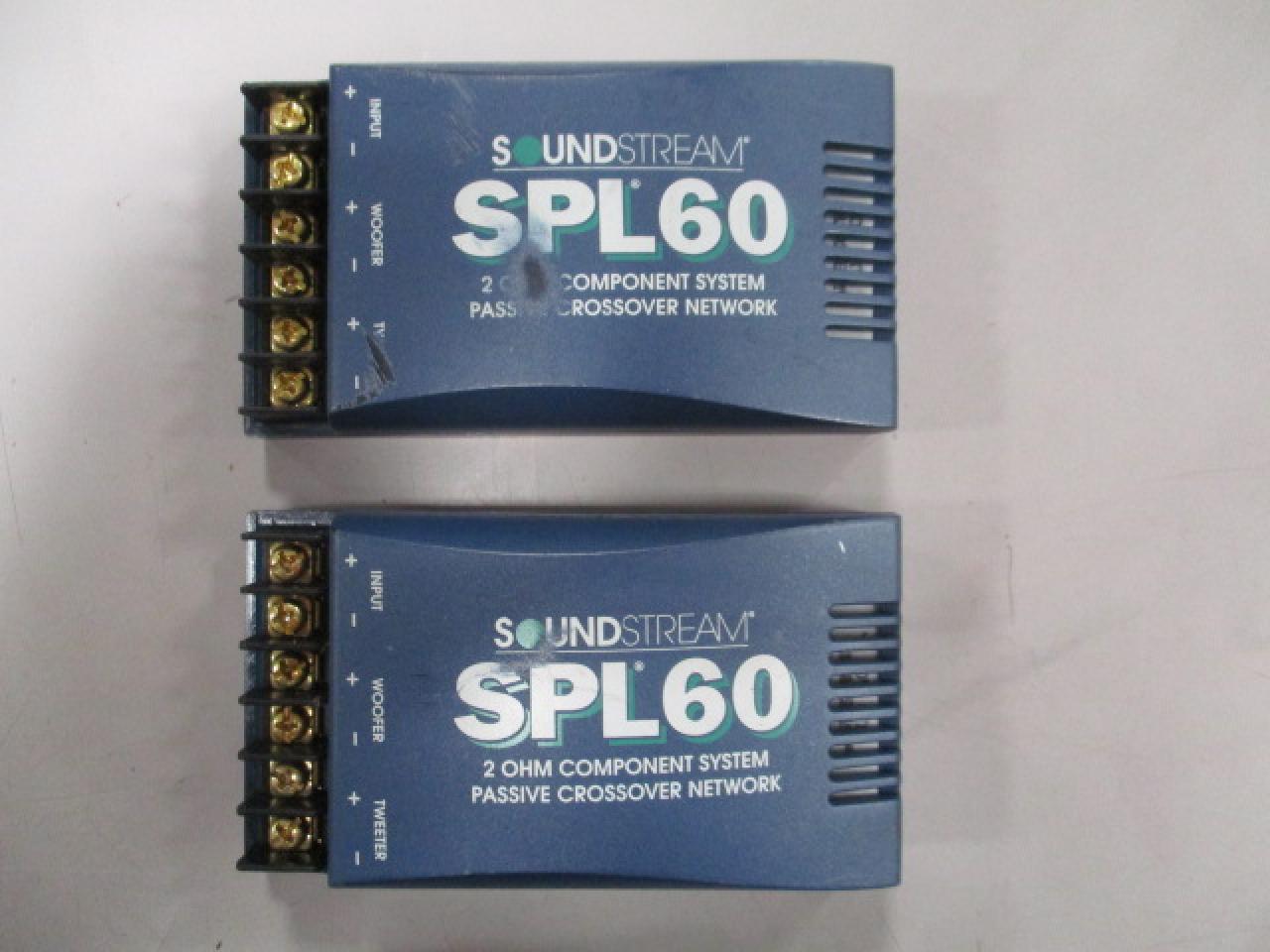 SOUND STREAM クロスオーバーネットワーク SPL60 | カー用品 アンプ イコライザーを通販で購入する | 中古カー＆バイク用品 ...