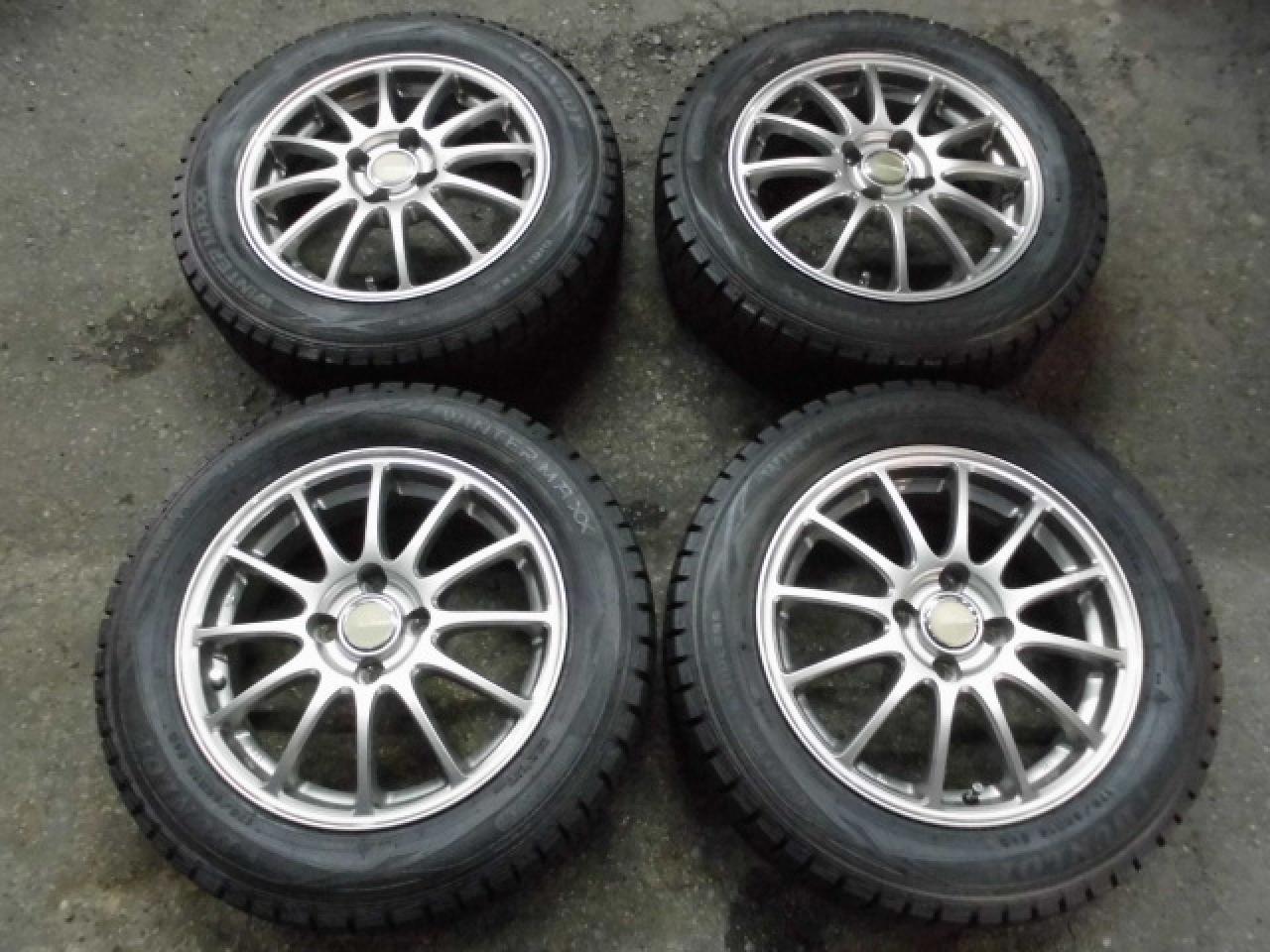 BRIDGESTONE(ブリヂストン) ECO FORME(エコフォルム) SE-12 (12SPOKE) ガンメタリックシルバー+DUNLOP WINTER MAXX WM01 | カー用品 ...
