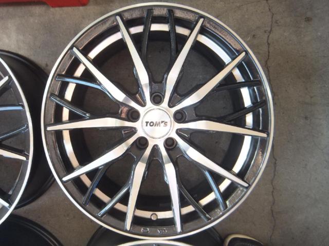 TOM’S(トムス) TH01 | カー用品 アルミホイール 17インチホイールを通販で購入する | 中古カー＆バイク用品の販売ならアップガレージ