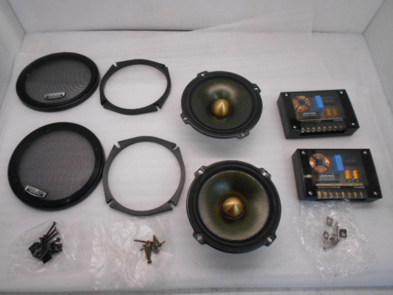 ALPINE DLX-F177 (DLX-F17W + DLX-F30T + DLX-F2NW) | カー用品 スピーカー 埋め込みスピーカー ...