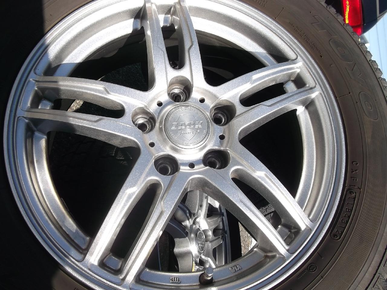 MONZA JAPAN ZACK SPORT-5 ホイール + TOYO GARIT G4 | カー用品 スタッドレスタイヤホイールセット 16インチスタッドレスタイヤホイールセットを通販で ...