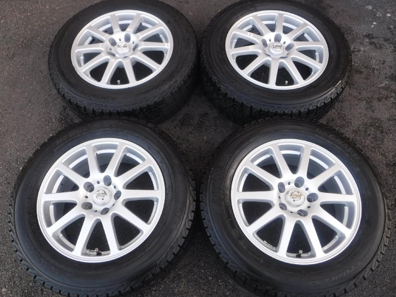 ③日産純正(NISSAN) 純正ホイル + YOKOHAMA IG30 | カー用品 スタッドレスタイヤホイールセット 16インチスタッドレス ...