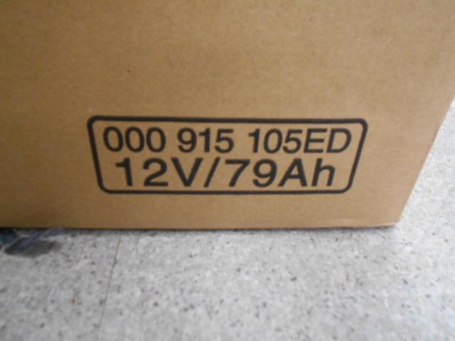 EXIDE TU3 000 915 105ED フォルクスワーゲン純正バッテリー (R10014) | 新古品 | アップガレージ 新潟新発田 ...