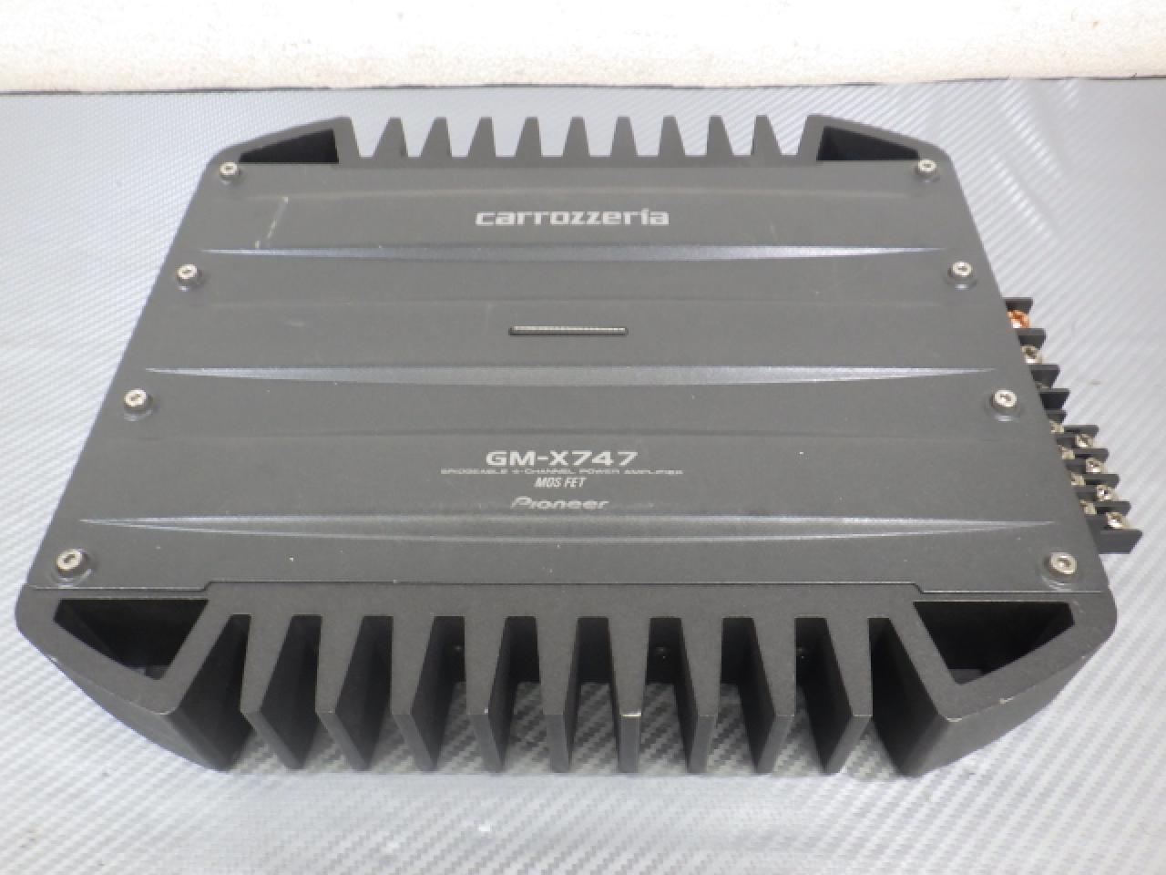 carrozzeria GM-X747 | カー用品 アンプを通販で購入する | 中古カー＆バイク用品の販売ならアップガレージ