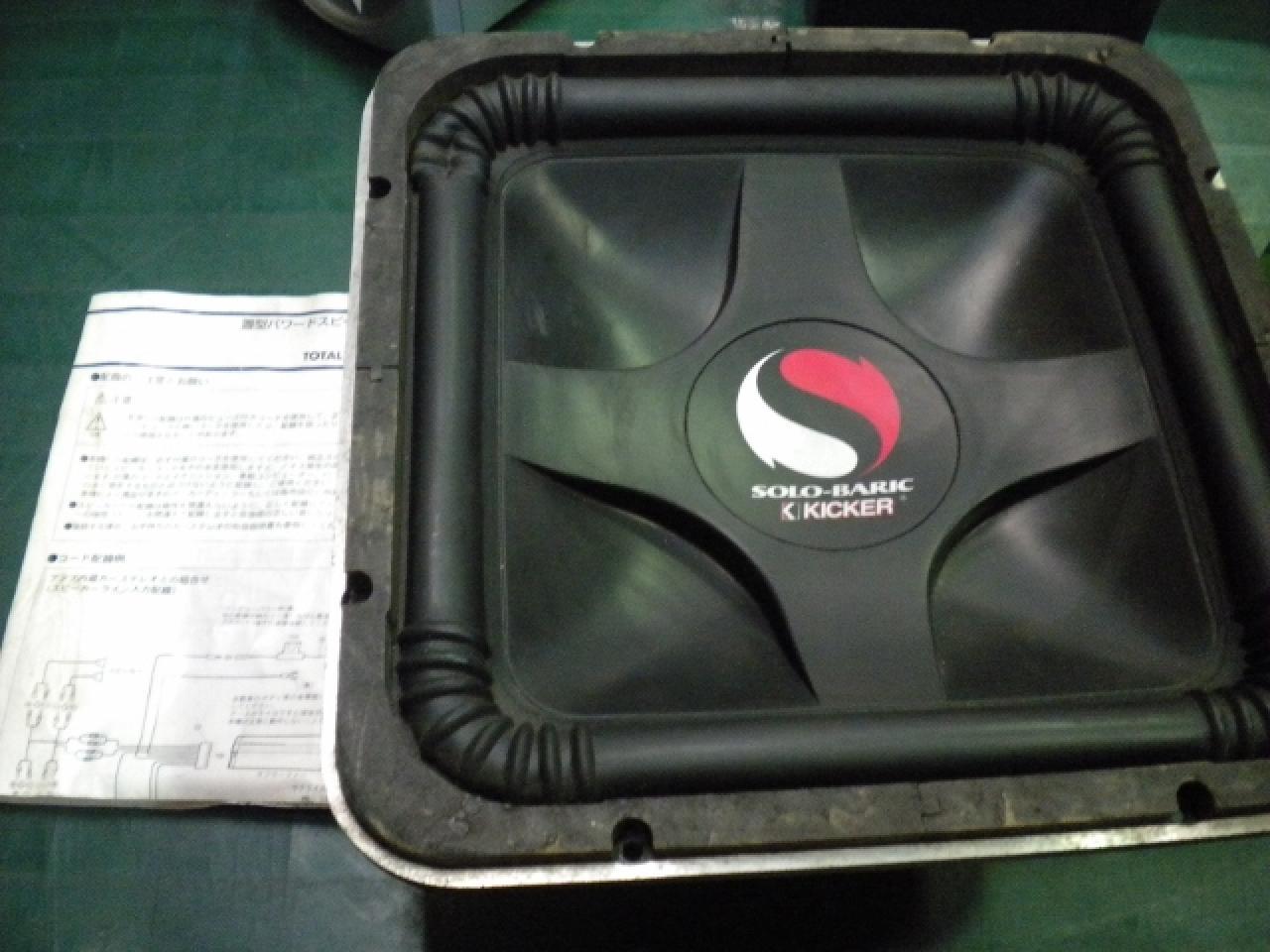 ★値下げしました★KICKER S12L7!!! | カー用品 スピーカー サブウーハースピーカーを通販で購入する | 中古カー＆バイク用品の ...