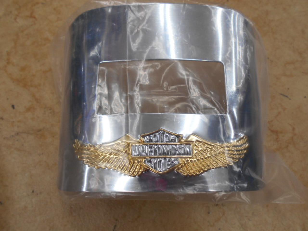 HARLEY DAVIDSON EAGLE WING LOGO TAIL LIGHT VISOR 68011-91T 上ナンバー用 ...