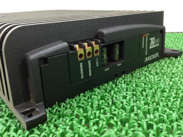 KICKER ZR240 | 中古品 | アップガレージ 横浜町田総本店 | カー用品 アンプを通販で購入する | 中古カー＆バイク用品の販売 ...