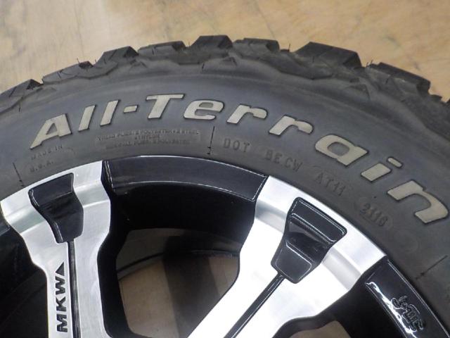 TRISTAR INTERNATIONAL MKW MK-36 + BFGoodrich(ビーエフグッドリッチ) All-terrain T/A | カー用品 タイヤホイールセット 16インチ ...