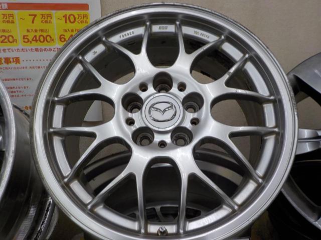 マツダ純正(MAZDA) FD3S/RX-7 スピリットR 6型純正 BBS鍛造ホイール RG384/RG385 | 中古品 | アップガレージ 横浜戸塚店 | カー用品 アルミホイール 17 ...