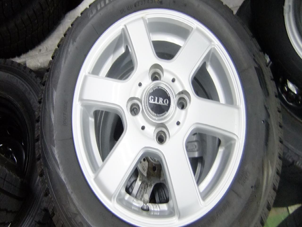 BRIDGESTONE(ブリヂストン) GIRO(ジーロ) YT6 | 中古品 | アップガレージ 鳥取店 | カー用品 アルミホイール 13 ...