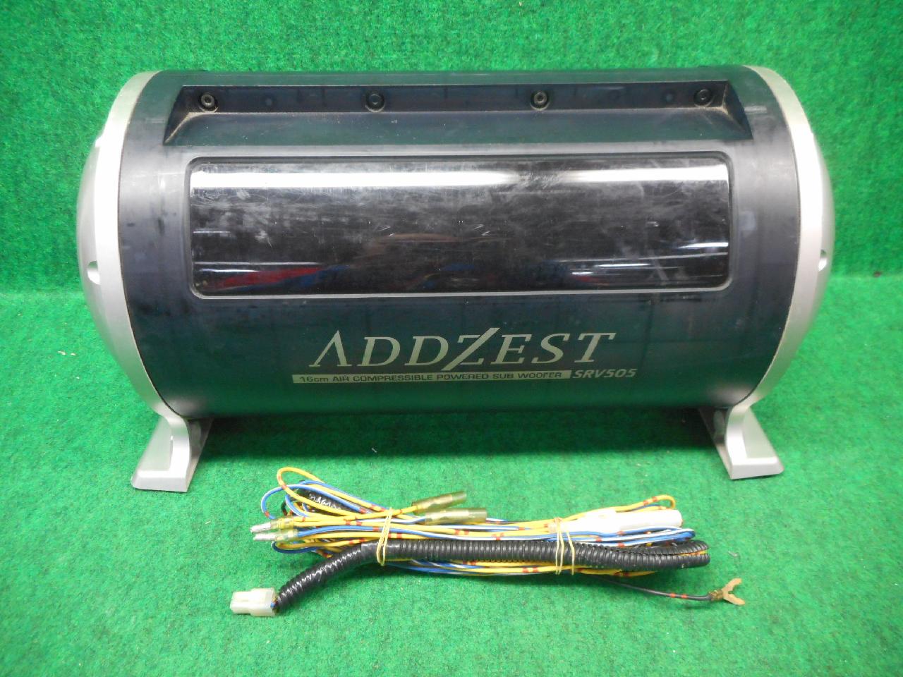 ワケアリ ADDZEST SRV505 【16cmエアーコンプレッシブルパワードサブウーファー･120Wアンプ内蔵 2000年モデル ...