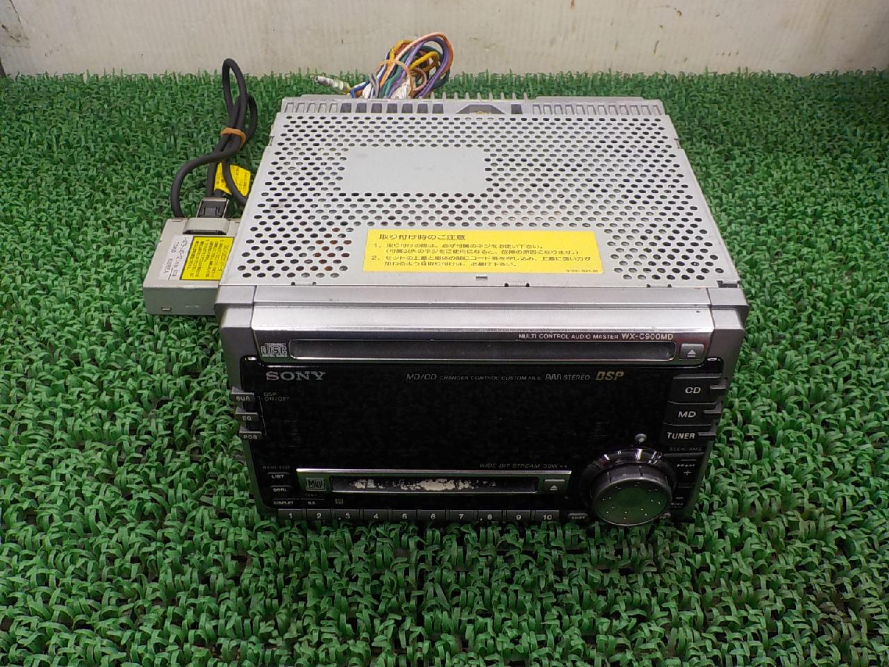 ワケアリ SONY WX-C900MD | カー用品 ヘッドユニット MD+CDを通販で購入する | 中古カー＆バイク用品の販売ならアップガレージ