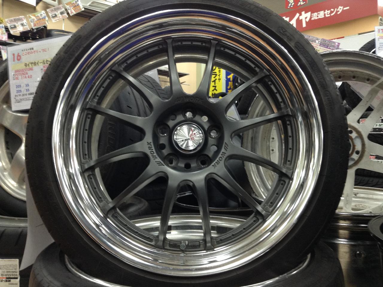 WORK(ワーク) XSA(イクサ) 02C + MICHELIN(ミシュラン) Pilot Super Sport | 中古品 | アップガレージ 三郷インター店 | カー用品 タイヤ ...