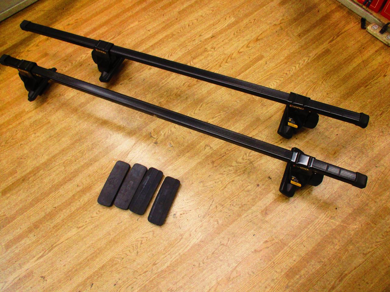 INNO ベースキャリア(ベーシックステーセット【IN-SU】/取付フック【K309】/バー【B127】) | 中古品 | アップガレージ 岡山倉敷店 | カー用品 キャリアを通販で購入する ...