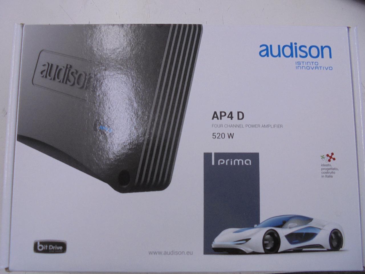 AUDISON Prima AP4D 70W×4ch パワーアンプ | カー用品 アンプの通販 | アップガレージ 中古カー＆バイク用品の買取・販売専門店