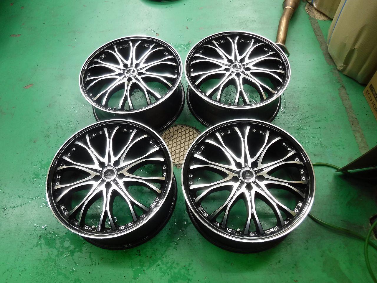 BADX(バドックス) 632 LOXARNY(ロクサーニ) LOXARNY ZAVERTEX (5HOLE) | カー用品 アルミホイール 18インチホイールを通販で購入する | 中古カー ...