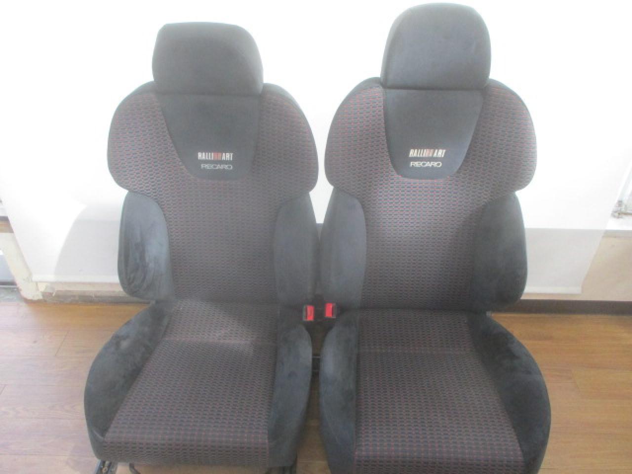 MITSUBISHI ランサーセディアワゴン/CS5W ラリーアートエディション純正 RECAROシート JT45 RH/LH 運転席側・助手 ...