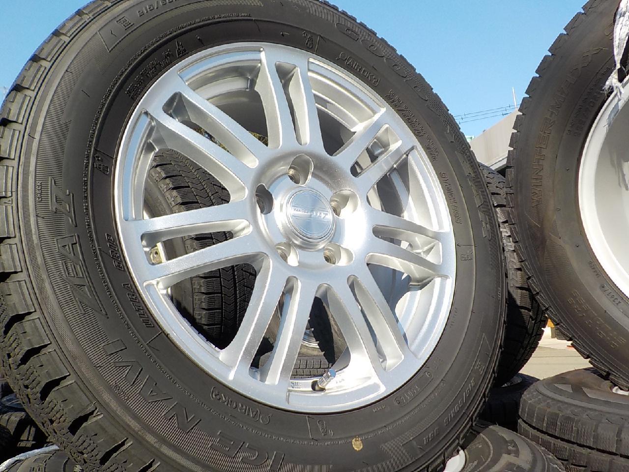 DUNLOP(ダンロップ) MACBES MA7+GOOD YEAR ICE NAVI ZEA2 | カー用品 スタッドレスタイヤホイール ...