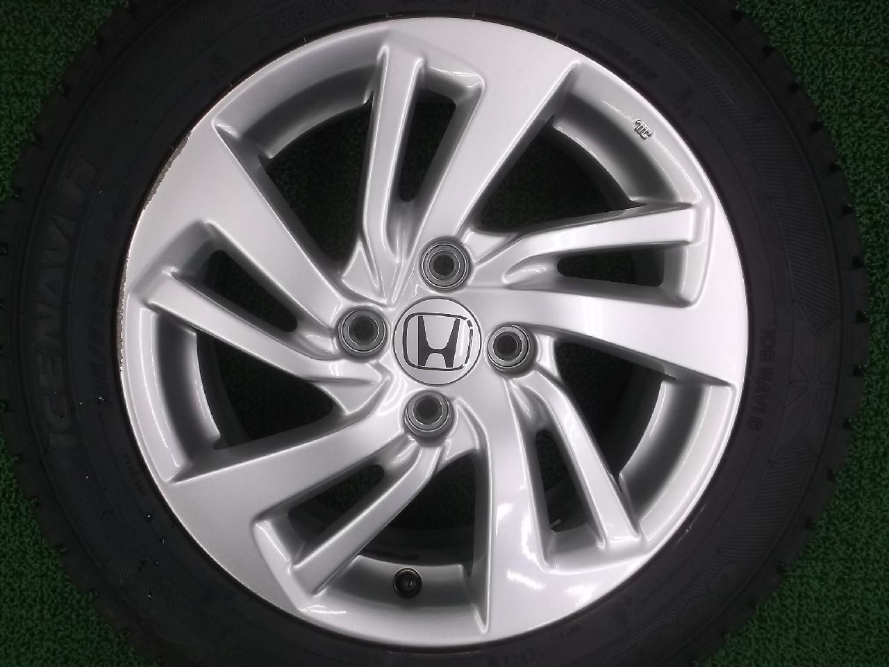 ホンダ純正(HONDA) GK3 フィット純正ホイール + GOODYEAR ICE NAVI6【新品スタッドレスタイヤ付き】 | 中古品 | アップガレージ ホイールズ千葉市原店 | カー ...