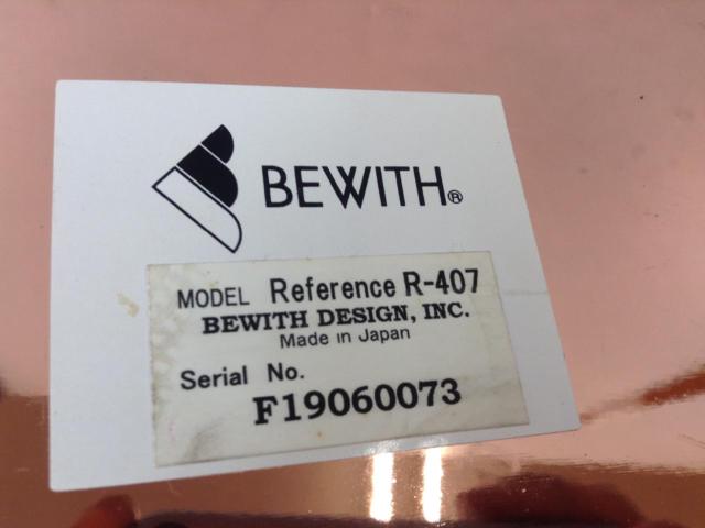 BEWITH(ビーウィズ) Reference R-407 【理想の車載用高音質パワーアンプを真正面から追求し,新回路技術 ”エアーサキット回路” を投入し開発されたリファレンスシリーズ ...