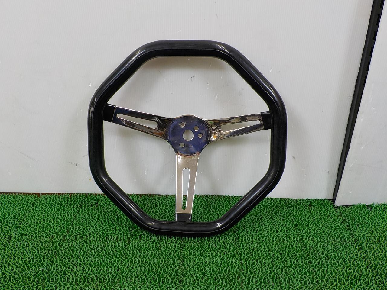 MOON EYES California Octagon Streering Wheel ステアリング | カー用品 インテリア ステアリング ...