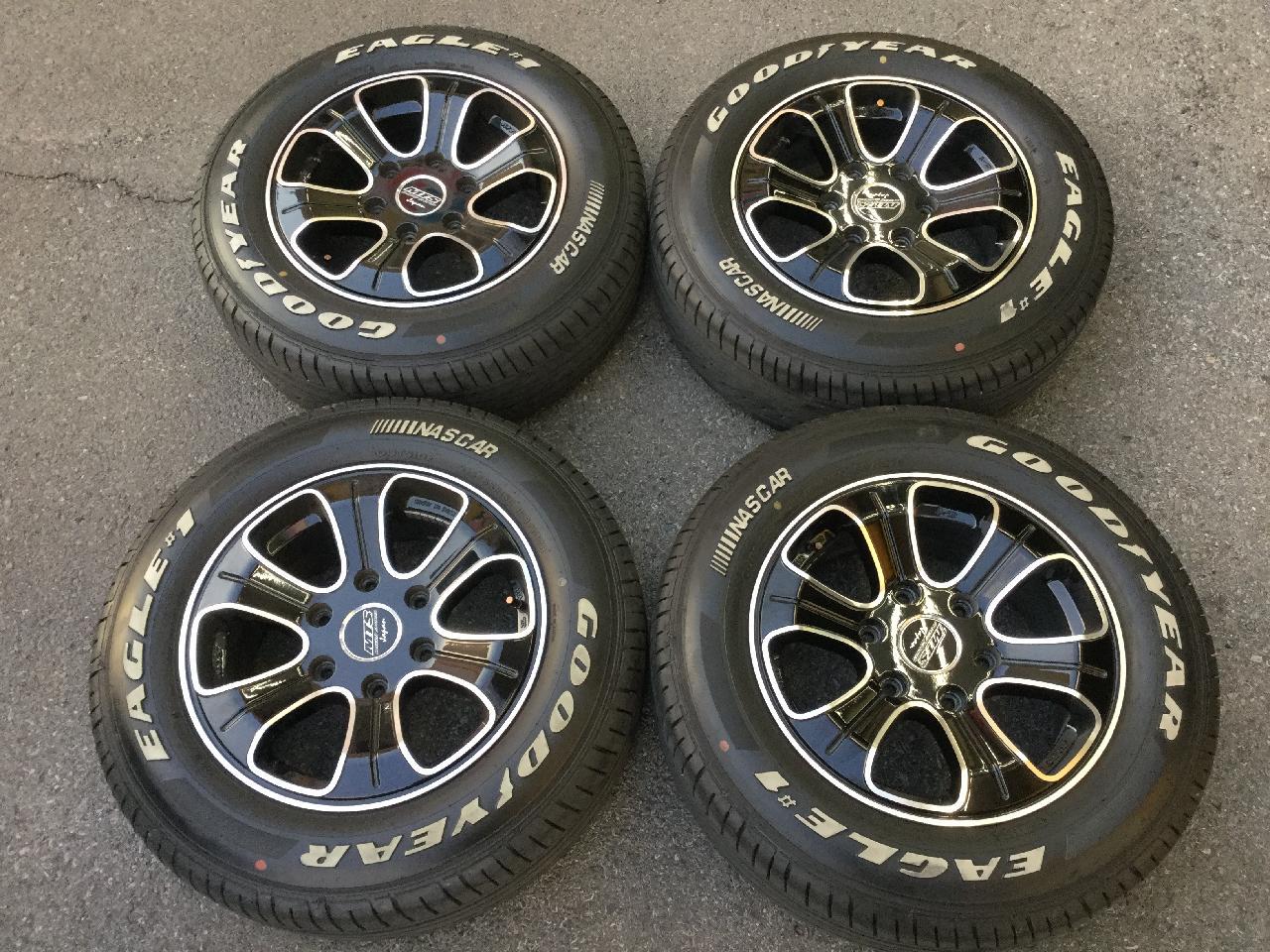 M-Techno(エムテクノ) M.T.S.(エムティーエス) MJ-01S + GOODYEAR Eagle #1 4本セット | 中古品 | アップガレージ 四日市店 | カー用品 タイヤ ...