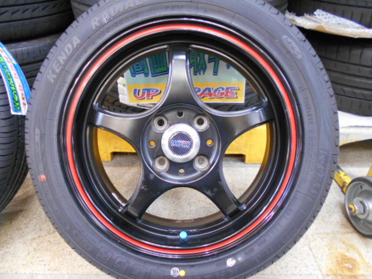 5ZIGEN Pro Racer FN01R-C + KENDA KOMET PLUS KR23A | カー用品 タイヤホイールセット 15 ...